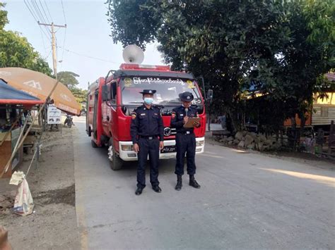 ရမ်းဗြဲမြို့၌ မီးဘေးအန္တရာယ်ကြိုတင်ကာကွယ်ရေး အသိပညာပေးလှည့်လည်နှိုးဆော် Information And Public