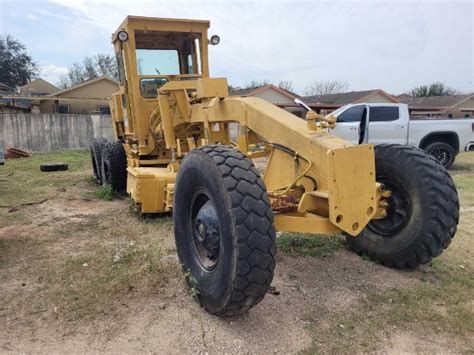 Motor Grader With Spiked Roller Heavy Construction Equipment Motor Graders Online Auctions