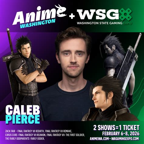 Caleb Pierce Anime Washington
