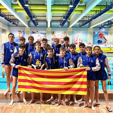 Waterpolo La SelecciÓ Catalana Infantil Masculina Campiona Despanya