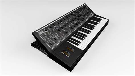 3d Model Moog Subsequent 37 Analog Synthesizer Turbosquid 1982067