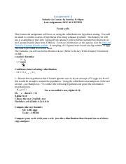 HW4 Assignment Docx Assignment 4 Submit Via Canvas By Sunday 11 30pm