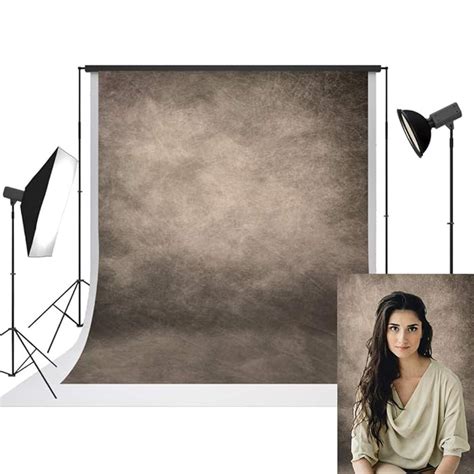 Buy Urctepics 5x7ft Microfiber Beige Portrait Background For