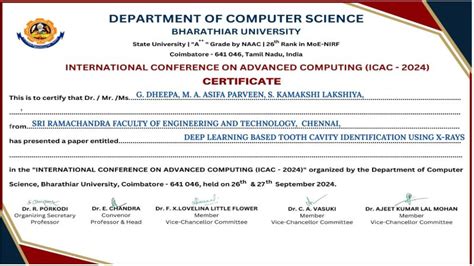 Kamakshi Lakshiya S On Linkedin Deeplearning Dentalai Cnn Toothcavitydetection