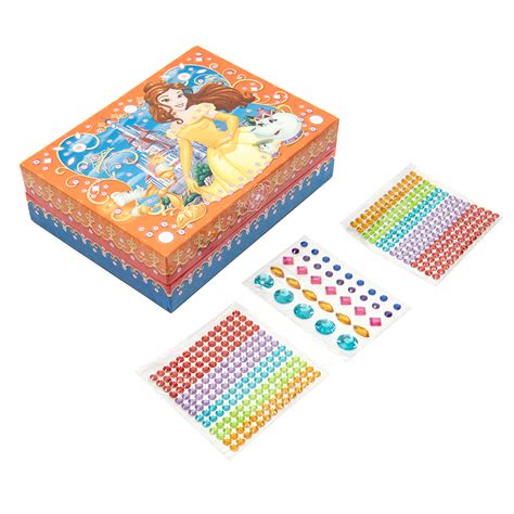 Набор для творчества Десятое королевство Disney Princess Шкатулка со стразами Белль 01992 купить