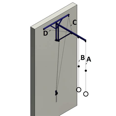 Voimistelurenkaiden teline korkeussäädölla seinälle kiinnitettävä malli Liikuntamestari fi