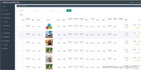 附源码 Python计算机毕业设计django宠物领养与物品捐赠小程序django宠物分类项目 Csdn博客