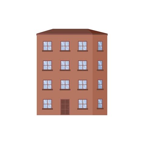 Premium Vector Multi Story Residential House Or Building