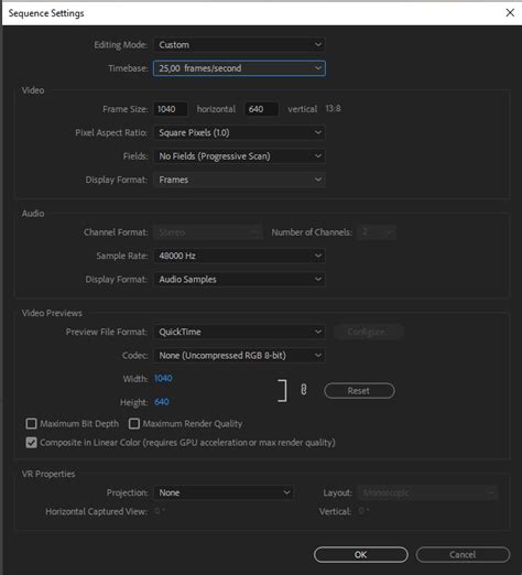 Solved Change Frame Rate Of A Sequence Adobe Product Community