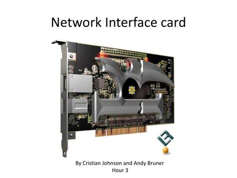 ppt network interface card powerpoint presentation free download