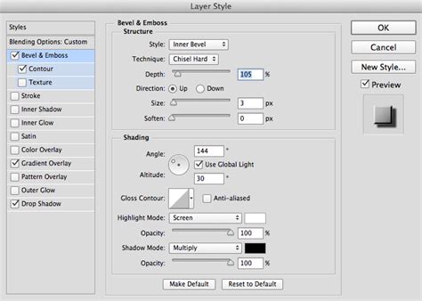 How To Create A Realistic Bevel Effect On Text In Photoshop Graphic Design Stack Exchange