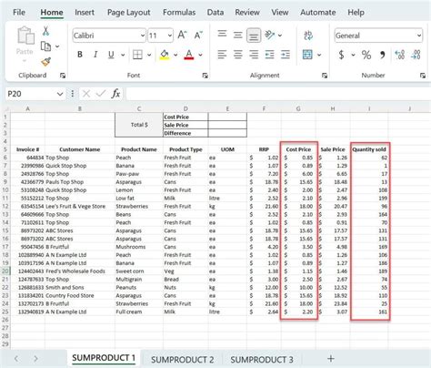 How The Sumproduct Formula In Excel Can Help You Work More Efficiently
