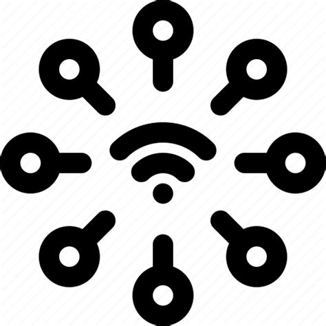 Internet Wifi Signal Web Icon Download On Iconfinder
