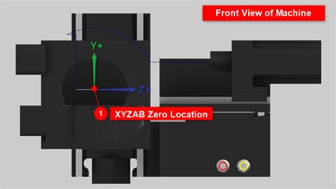 setup machine coordinate system for pocket nc 5 axis horizontal