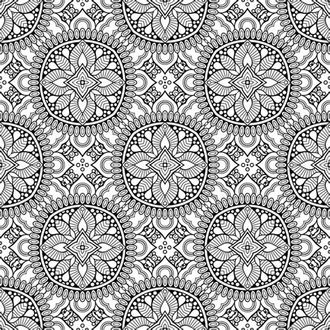 Premium Vector Decorative Geometric Tile Seamless Pattern