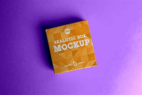 Real Box Mockup Free Mockup GraphicsFamily