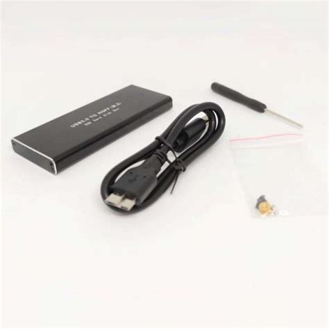 Jual Casing Ssd M2 Usb 30 To Ngff Ssd Hard Disk External Box Silver
