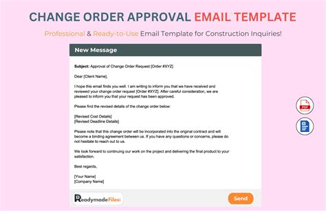 50 Ready To Use Email Templates For Construction Professionals Readymade Files