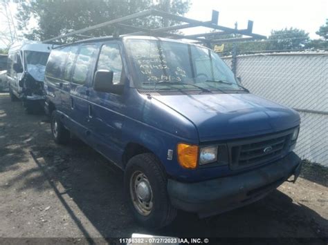 1ftre14w84ha71452 2004 Ford Econoline E150 Van On Iaai Ca