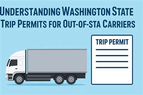Washington Trip Permits Guide For Out Of State Truck Drivers