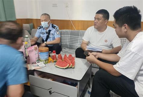 同乐社区警民话家常 共建平安星活动 大河新闻