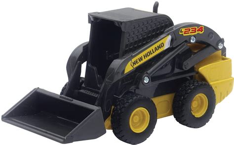 New Ray Toy Tractor New Holland Backhoe With Diecast Frame And