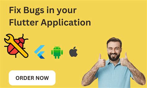 Fix Bugs And Errors In Your Flutter Application By Webcrawl Fiverr