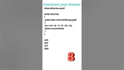 Java Tricky Quiz 45youtubeshorts Yt Ytshortsvideo Shorts Coding Ytshortsindia New