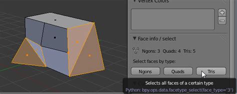 Extensions Py Scripts Mesh Face Info Select Wiki