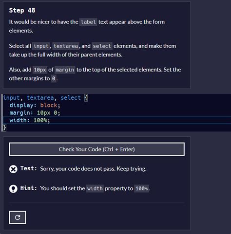 CSS Form Project Issue FreeCodeCamp FreeCodeCamp GitHub
