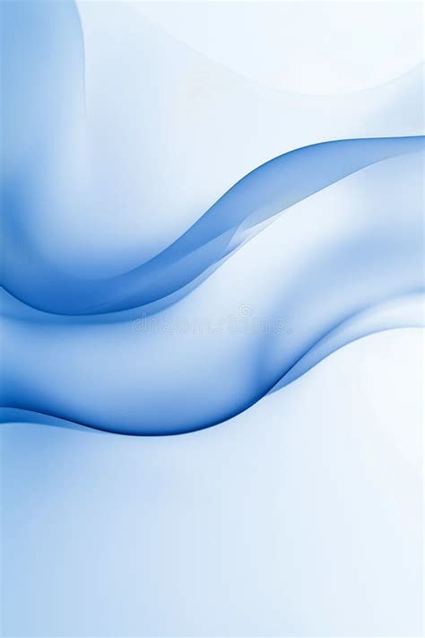 Elegant Blue Waves Creating A Dynamic And Flowing Abstract Design On A