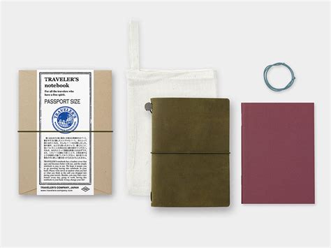 Travelers Notebook Passport Size Olive Jenni Bick Custom Journals