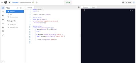 Having Trouble With Discord Bot From Python Tutorial Python The