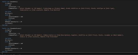 Sql Server Change Data Table In Datagridview When Click Button In Vb Net Stack Overflow