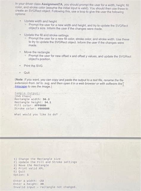 Solved Assignment 7a Svgs In The Last Assignment You