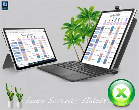 Issue Severity Matrix Risk And Incident Severity Assessment Tool