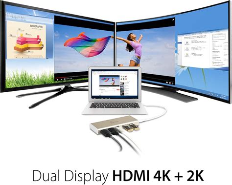 J5create Usb C Dual Hdmi Mini Laptop Dock Jcd381 120150