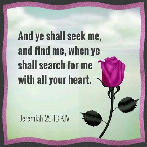 Jeremiah 2913 Kjv Beautiful Bible Quotes Biblical Quotes