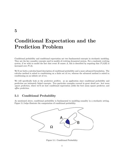 Solution Section 5 Conditional Expectation Studypool
