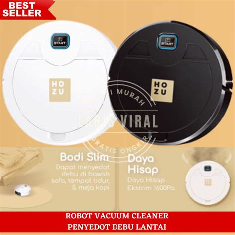 jual robot vacuum cleaner alat penyedot debu pembersih lantai smart