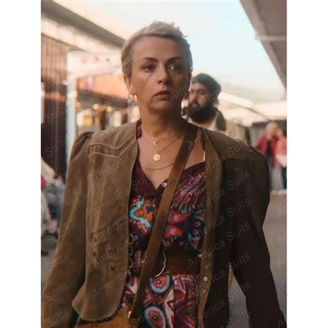 Joanna Sex Education S04 Suede Leather Jacket America Suits