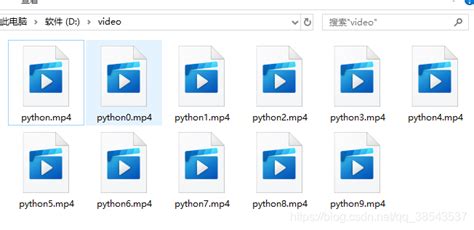 使用python 爬取视频python爬取视频 Csdn博客