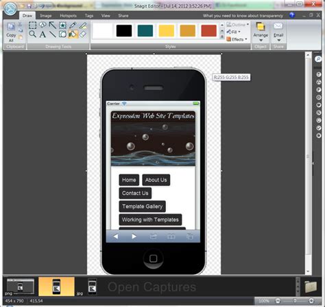 Handle Background Transparency In Snagit Editor Like You Would In Photoshop