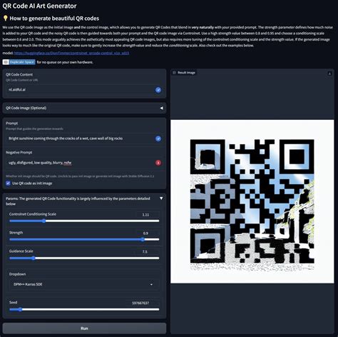 Daniel Bender AI On Twitter Create Artistic QR Codes For FREE Now Also Directly In A
