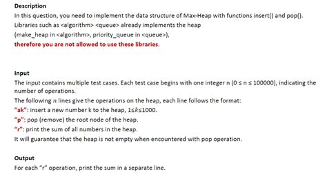 Using C To Do In This Question You Need To Chegg
