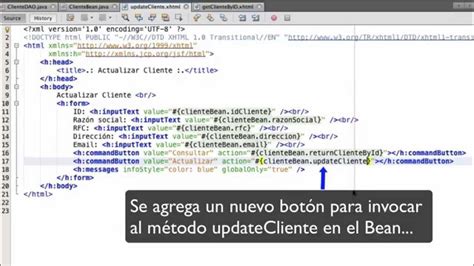 Aplicación Crud Netbeansjsfhibernate Parte 4 Youtube