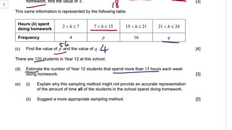 Ib Math Aa 2021 May Tz2 Paper 1 Sl Q7 Statistics Youtube