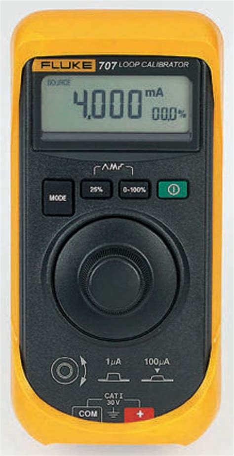 Fluke 707 Fluke Fluke 707 24ma Loop Calibrator Ukas Calibration 439 2088 Rs Components