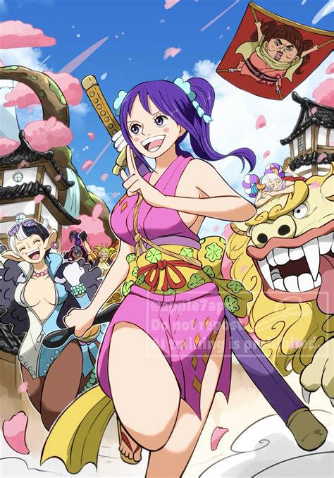 Apple Apo Komachiyo Kurozumi Tama Shinobu One Piece Speed One Piece Yamato One Piece