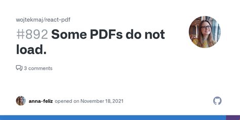Some Pdfs Do Not Load · Issue 892 · Wojtekmajreact Pdf · Github